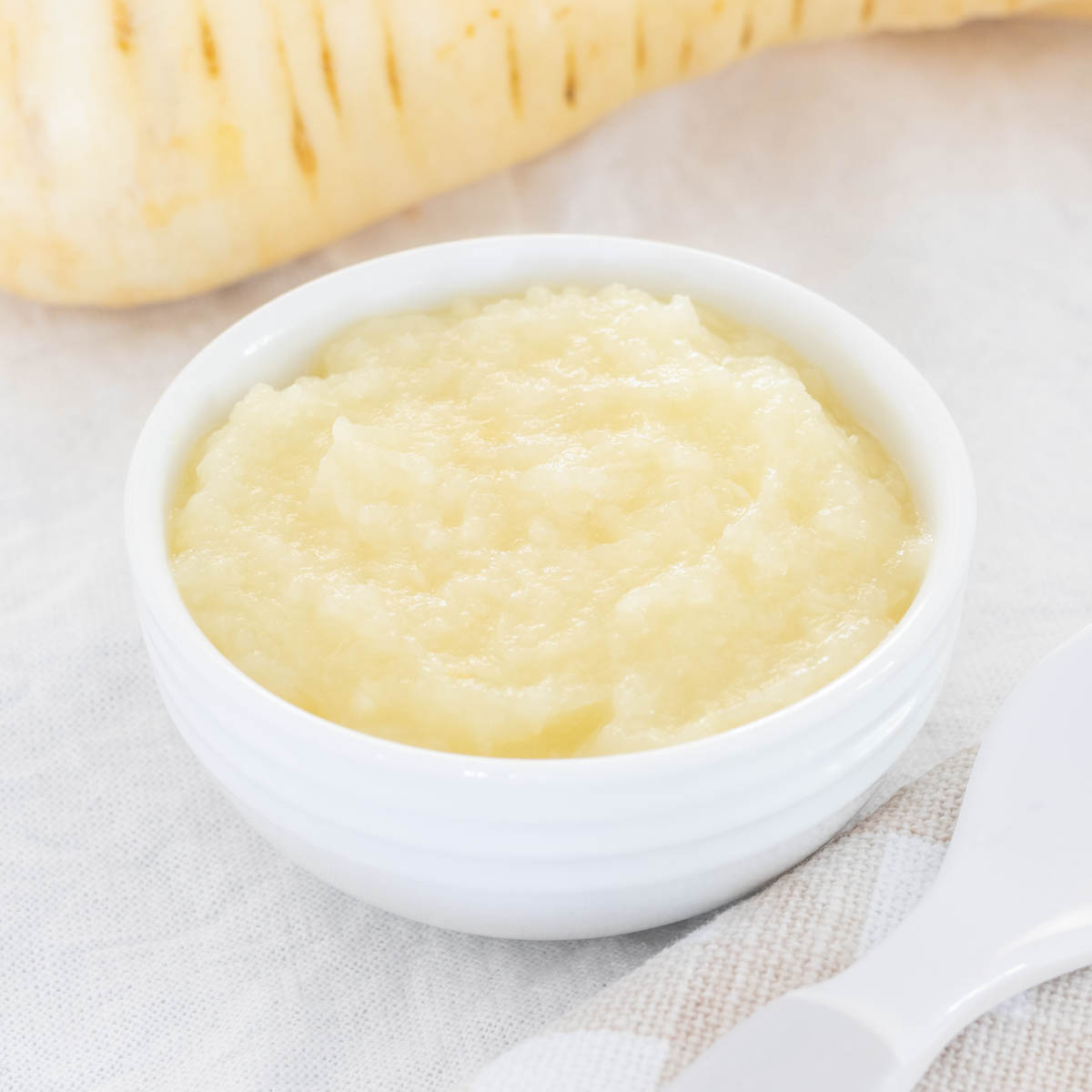 Parsnip Puree baby food - My Baby Eats
